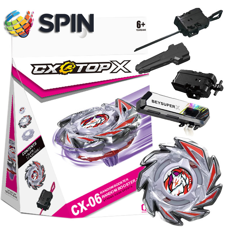 Beyblade X CX-06 01 Fox Brush 全套 Beyblade Xtreme 帶發射器 Led 手柄 | 蝦皮購物