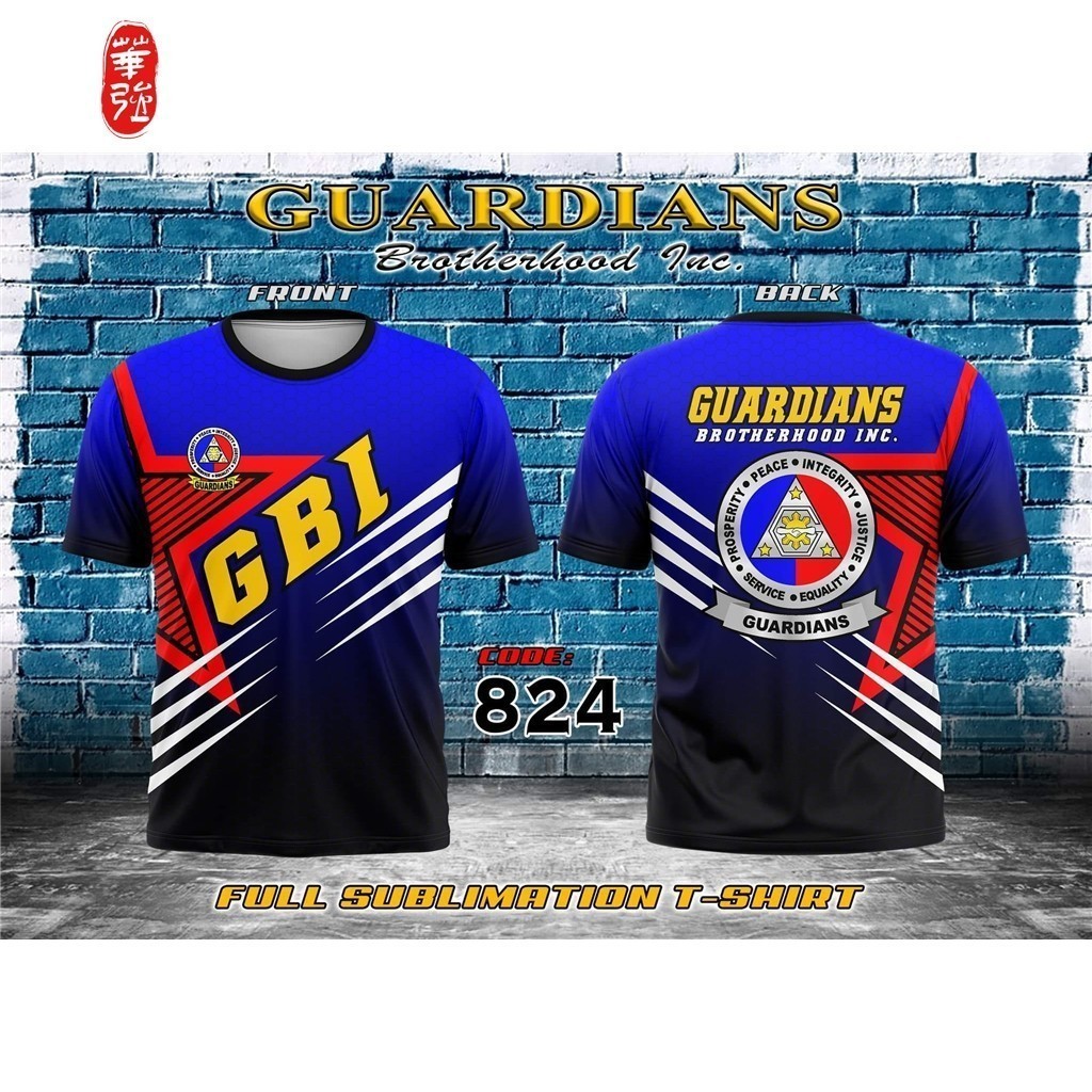 到! 2024 最新中性時尚 T 恤,鷹衛隊 Pgbi Brotherhood Guardian Philippines | 蝦皮購物
