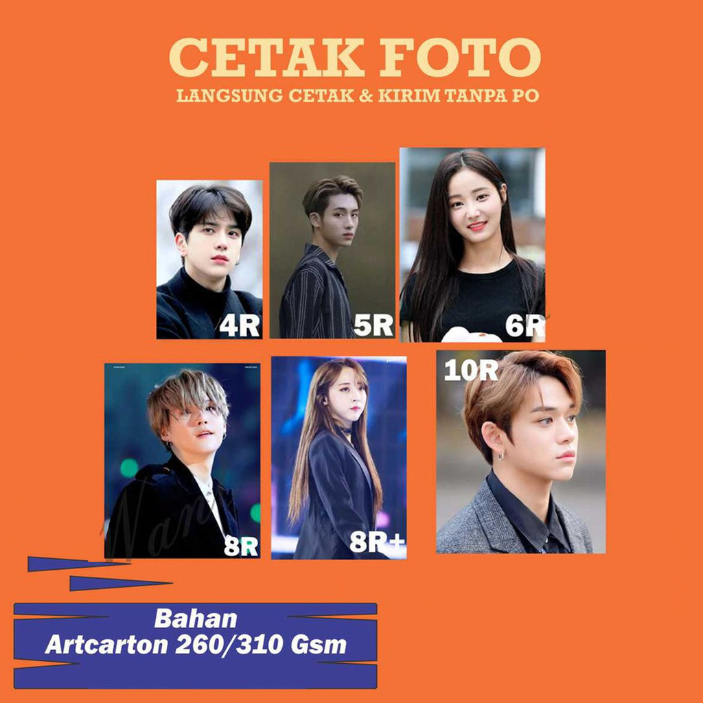 打印定制照片尺寸 3R 4R 5R 8R 10R 全質量和耐用照片 | 蝦皮購物