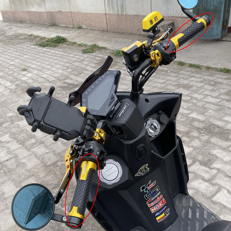 【台灣出貨】握把套 適用SYM 三陽 DRG150/158(龍顏) 改裝手把膠套 油門握把手配件 | 蝦皮購物