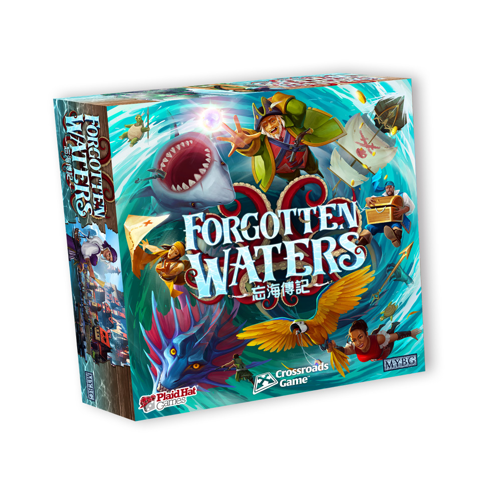 【高檔】正版桌遊 忘海傳記 中文版 Forgotten Waters現貨 | 蝦皮購物