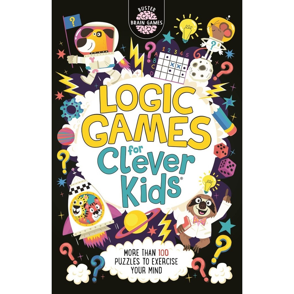 Logic Games for Clever Kids/Dr Gareth Moore Buster Brain Games 【禮筑外文書店 ...