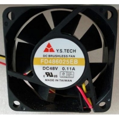 【散熱風扇】原裝元山 Y.S.TECH FD486025EB/HB 6025 6CM 48V 0.11A 0.09A風扇 | 蝦皮購物