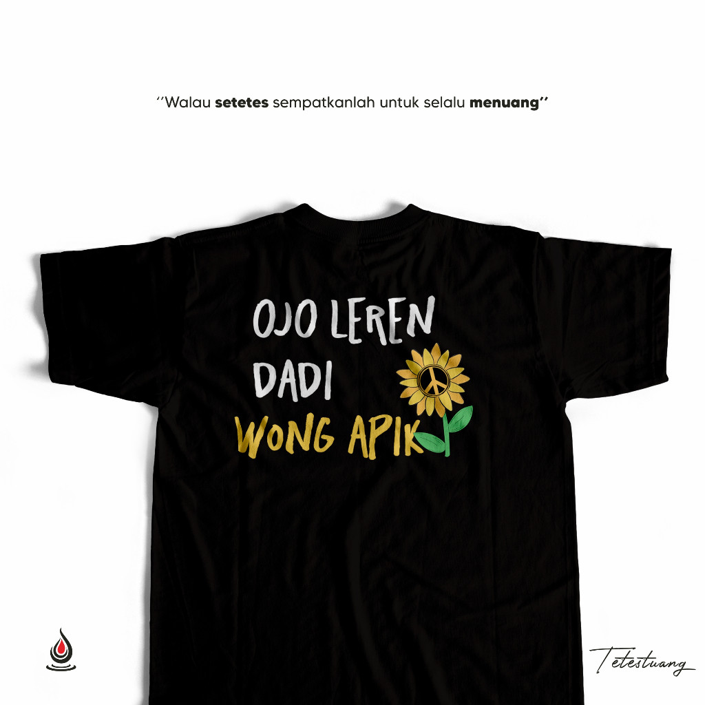 Katun Kaos Ojo leren 大地黃方舟 Kaos Words Fastabiqul Khairat Kao | 蝦皮購物