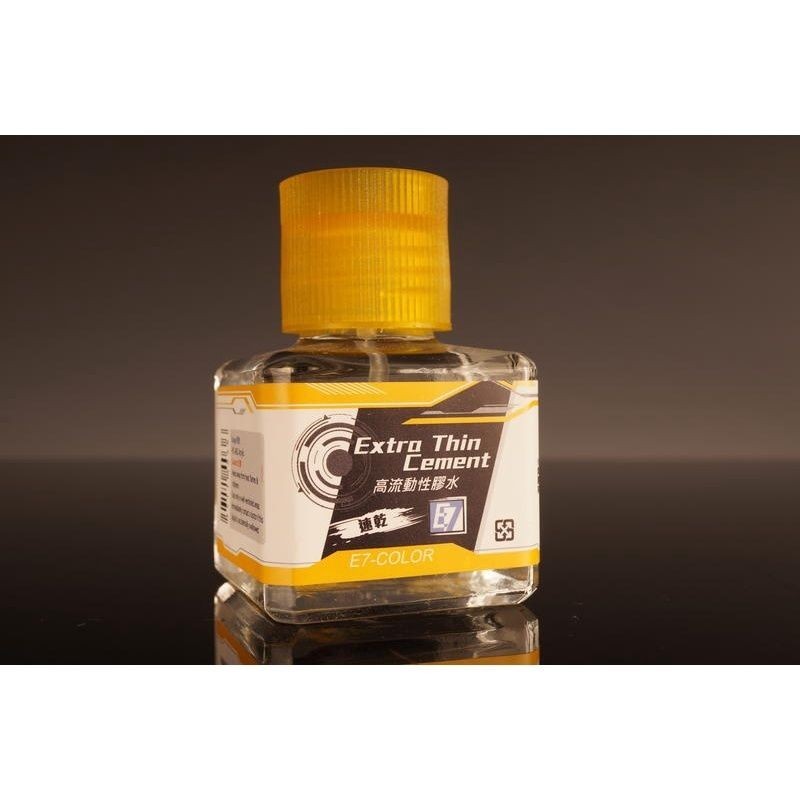 [HRS] 🎨E7模型漆 color 接著劑 膠水 模型 噴漆 模型漆 填補 速乾 | 蝦皮購物