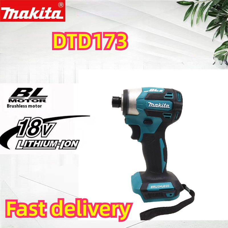 熱銷款，充電式173起子機，適用牧田款18v電池扳手電鑽螺絲批DTD173螺絲刀多色選擇，無極變速，無刷鋰電電動螺絲刀批 | 蝦皮購物