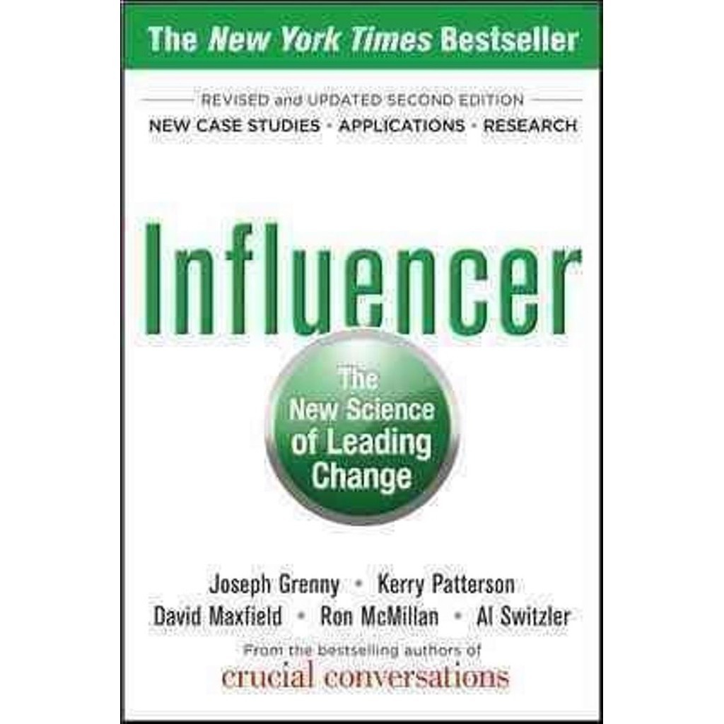 Influencer ─ The New Science of Leading Change/Kerry Patterson【禮筑外文書店 ...