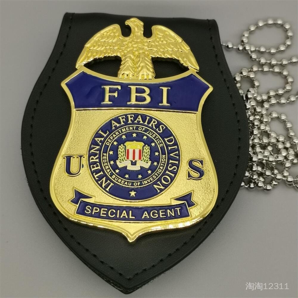 美國金屬徽章 聯邦內部FBI 特工徽章紀念勳章胸章 IB2Y | 蝦皮購物