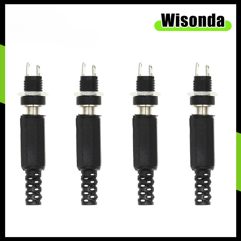 (5Pairs) 3a 12V 5.5x2.1mm 塑料公插頭 DC022B DC022 DC005 DC 電源插座母插 | 蝦皮購物