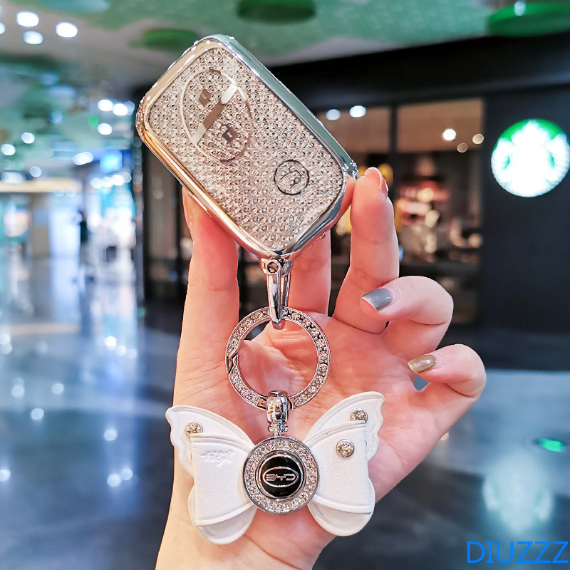 比亞迪 F3 F0 L3 G3 S6 E6 M6 S7 無鑰匙進入遙控鑰匙扣智能遙控車鑰匙套蓋扣殼鑰匙扣的軟 TPU 汽 | 蝦皮購物