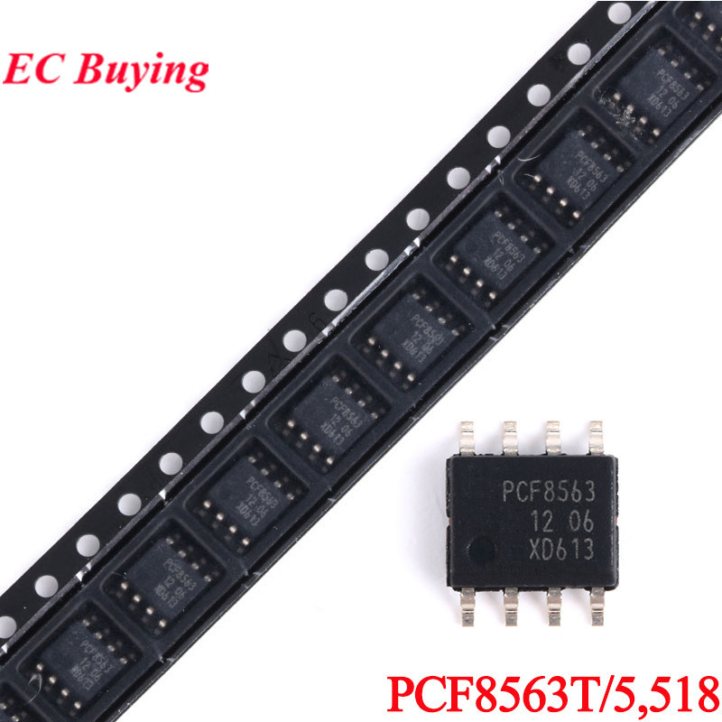 5Pcs/ PCF8563T PCF8563 8563T 8563 PCF8563T/5,518 SOIC-8 芯片實時 | 蝦皮購物
