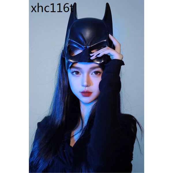 化妝舞會cos網紅貓女萬聖節夜店酒吧蝙蝠俠面具拍照凹造型面罩ins | 蝦皮購物