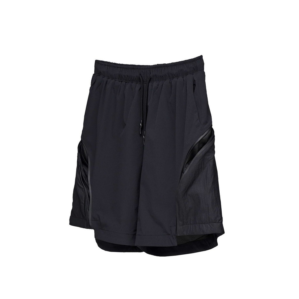 【EQUALNEAR】Temple Sport Shorts - Black | 蝦皮購物