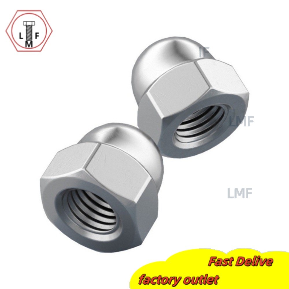 304不鏽鋼(反牙)蓋型螺母/M6/M8/M10/M12/M16（LMF-YL-PH） | 蝦皮購物
