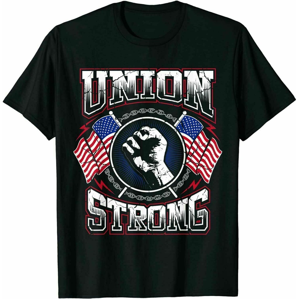 Union Strong Pro-Union Worker 男士勞動抗議 T 恤 | 蝦皮購物