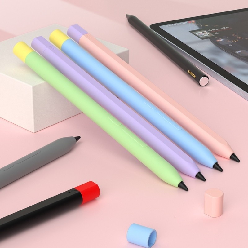 XIAOMI 適用於小米 Focus Pen Xiao Pad 6 Max 14" 觸控筆保護套套的矽膠鉛筆盒 | 蝦皮購物