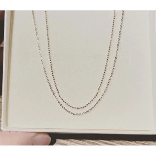 近全新 ete 項鍊 鏈子 雙連式 14k sv 925 塗層 mercari 日本直送 二手 | 蝦皮購物