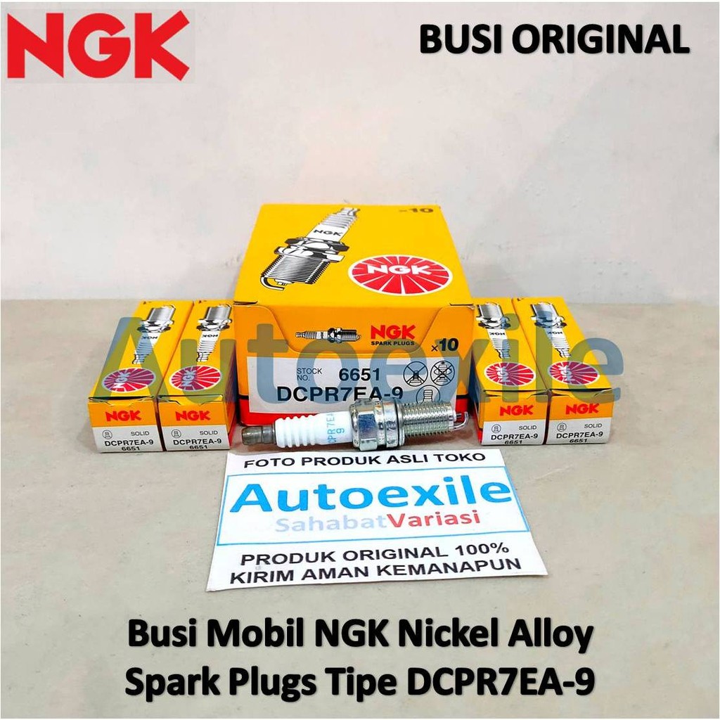 原裝原裝火花塞 NGK DCPR7EA-9 DCPR7EA9 鎳合金火花塞適用於 Gran Max Luxio Saro | 蝦皮購物