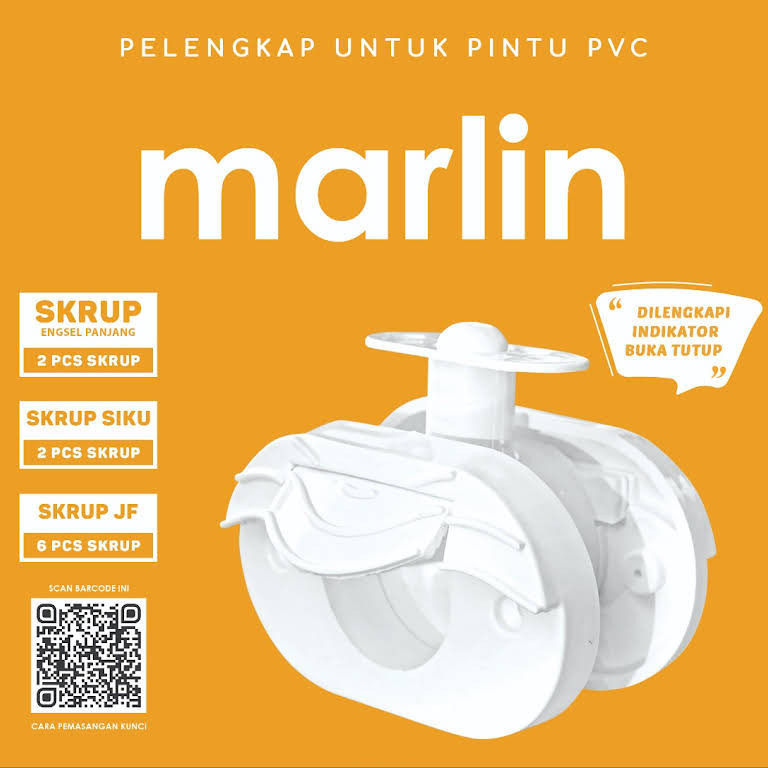 Marlin PVC浴室門鎖/PVC門鎖 | 蝦皮購物