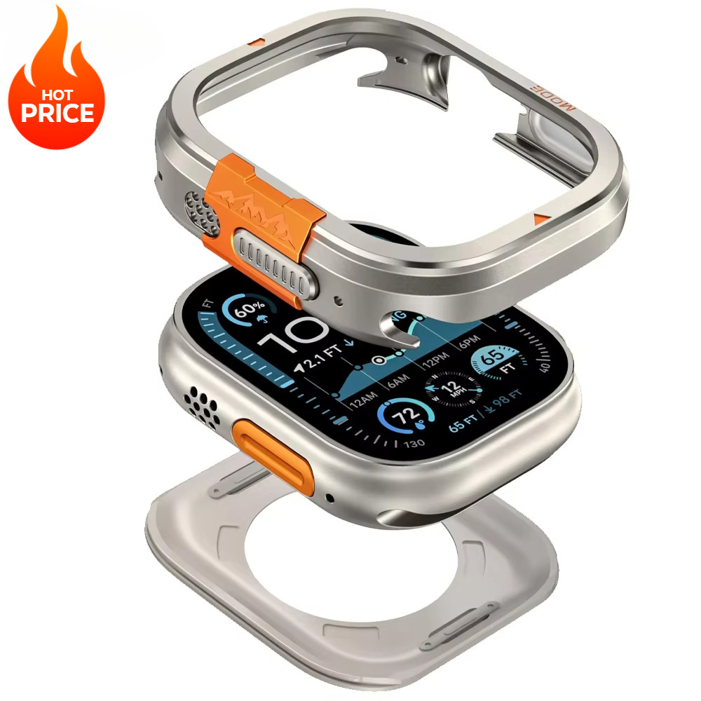 適用於 Apple Watch Ultra 2 49 毫米系列 10 46 毫米 IWatch Ultra 2 的金屬外 | 蝦皮購物