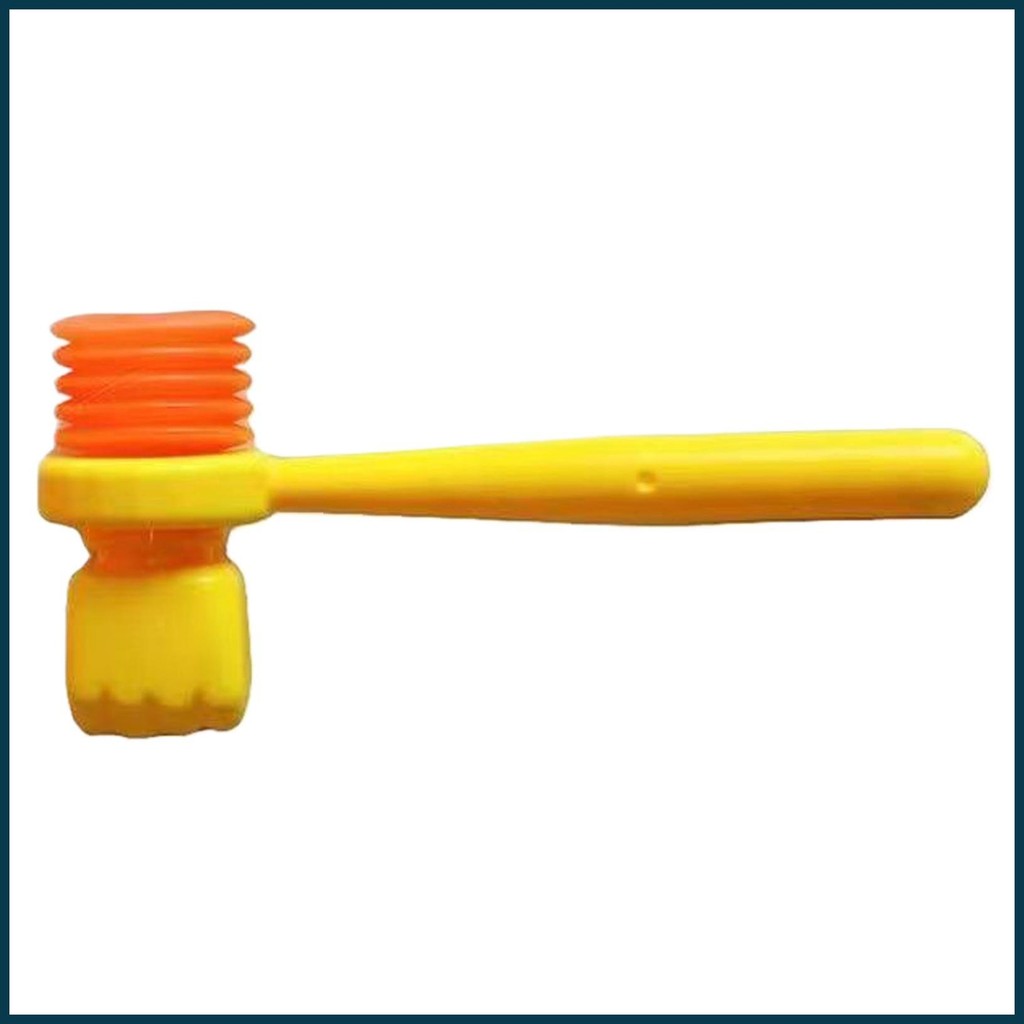 Squeaky Gavel Toy Squeaky Hammer 帶聲音製作器的小打擊玩具男孩和女孩兒童敲擊木槌 dec | 蝦皮購物