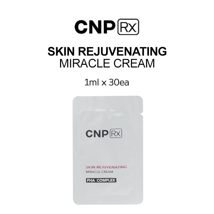 CNP Rx SKIN REJUVENATING MIRACLE CREAM 1ml x 30ea | 蝦皮購物