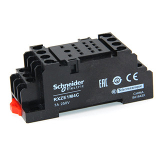 Schneider Electric/施耐德小型中間繼電器底座RXZE1M2C RXZE1M4C二開二閉8腳14腳座7A | 蝦皮購物