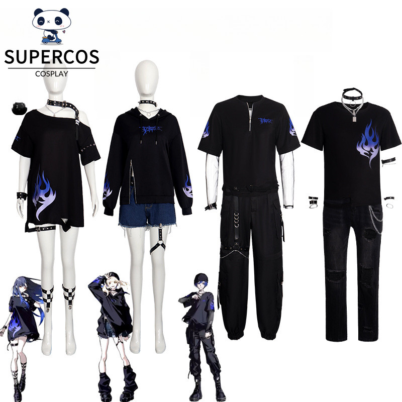 Pjsk Project Fuel Vivid BAD SQUAD Kohane An Akito Kaito Cosp | 蝦皮購物