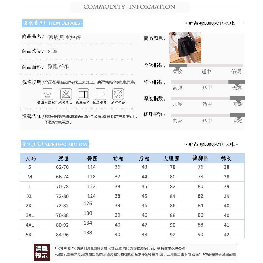 S-7XL 大尺碼短褲 夏季胖MM超大碼高腰顯瘦短褲女加肥加大寬鬆闊腿a字休閒短褲 | 蝦皮購物