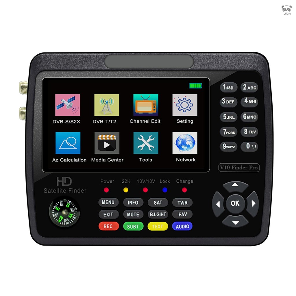 尋星儀 V10 Finder Pro高清數字衛星儀 內置4000mA鋰電池 黑色 來貨接受帶有品牌 美規 來貨有VISL | 蝦皮購物