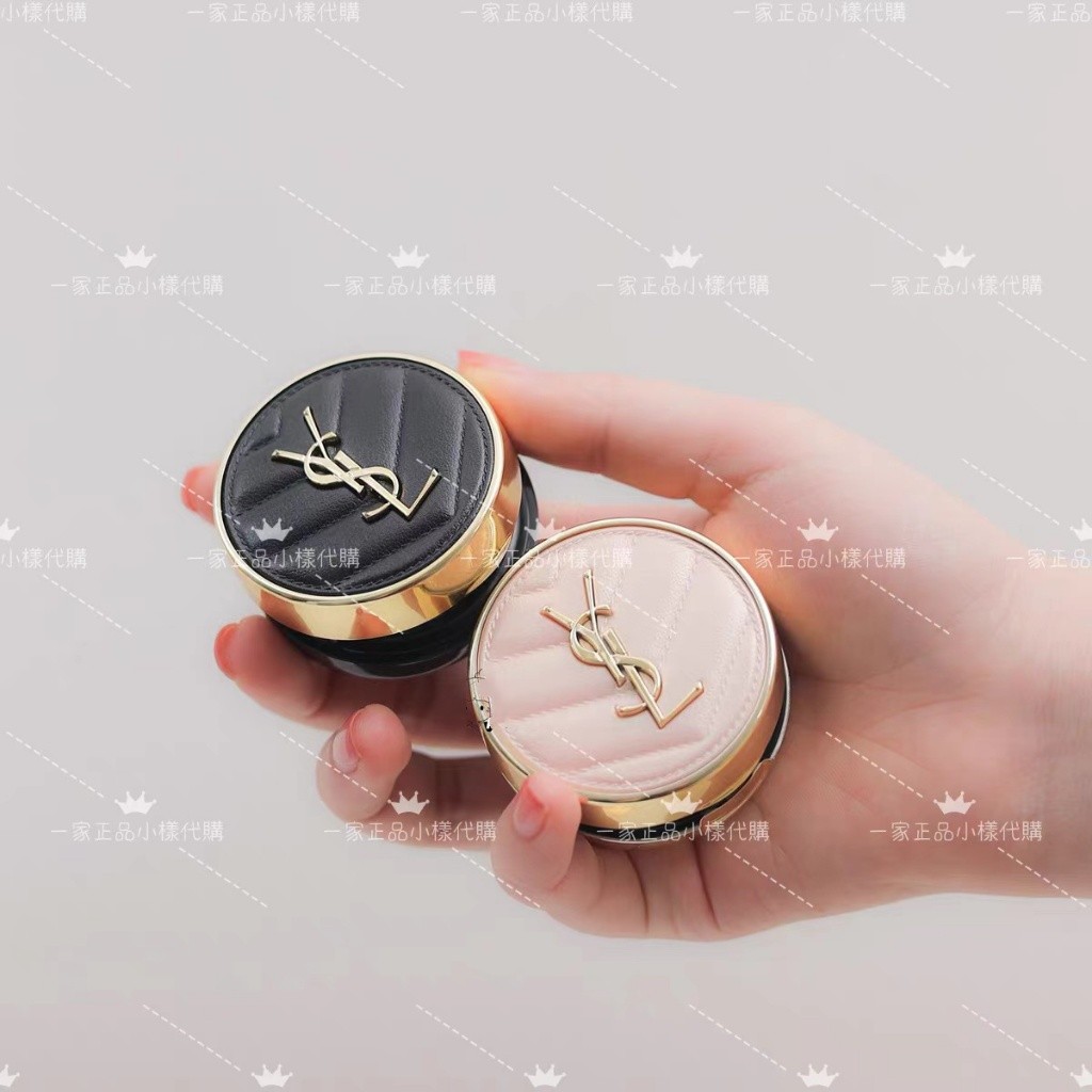 【正品代購】YSL 氣墊 皮革氣墊5g 粉氣墊 黑氣墊#B10 B20 明彩輕墊粉底 小樣試用裝 Q版小樣 | 蝦皮購物