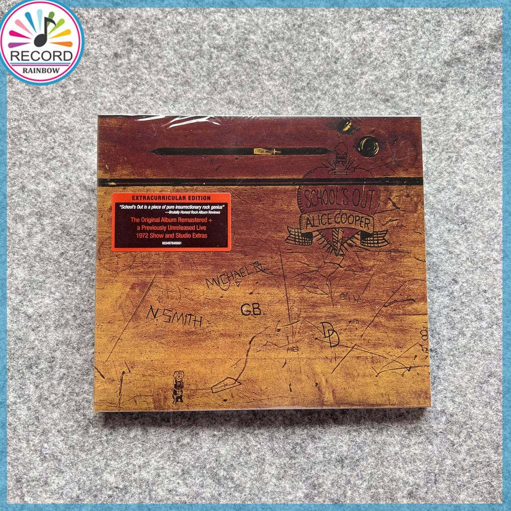 Alice Cooper School's Out 擴展和重製版 2CD 專輯 [密封] 全新 | 蝦皮購物