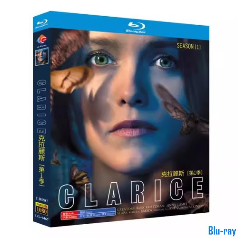 [全新未公開] 美劇 Clarice Season 1 (2021) 2-Disc Blu-ray 盒裝 | 蝦皮購物