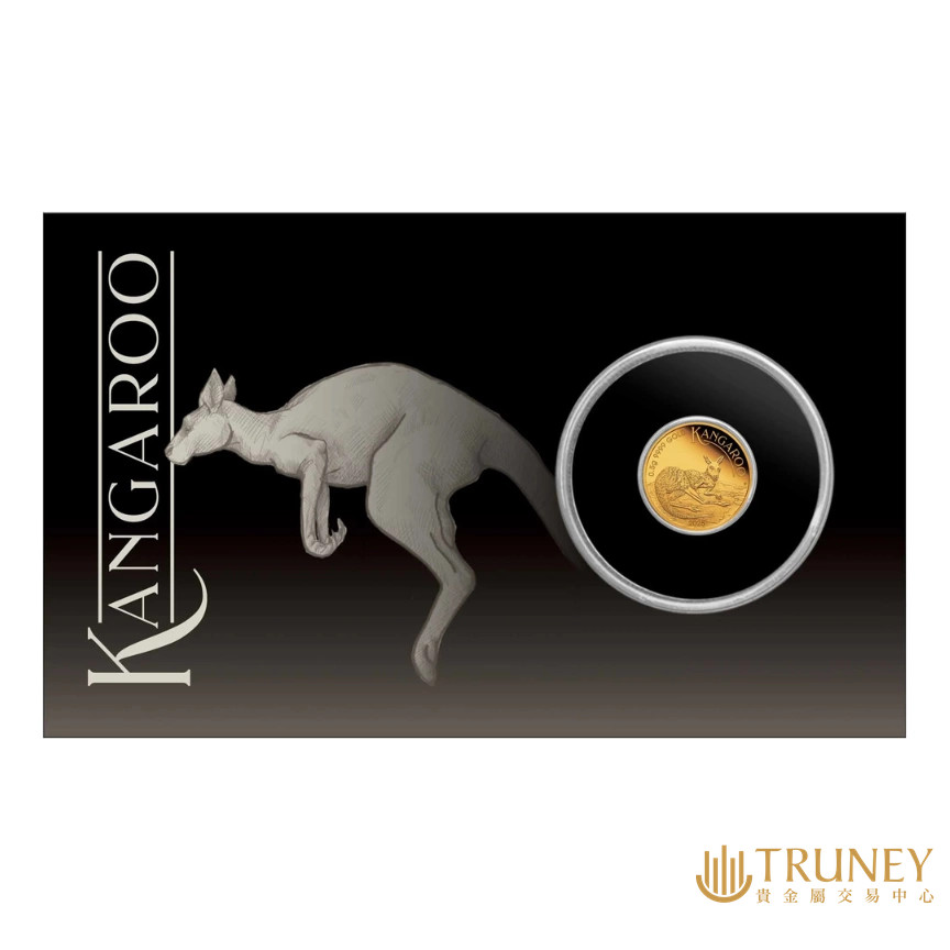 【TRUNEY貴金屬】2025澳洲迷你袋鼠精鑄金幣0.5公克 - 卡片裝 | 蝦皮購物