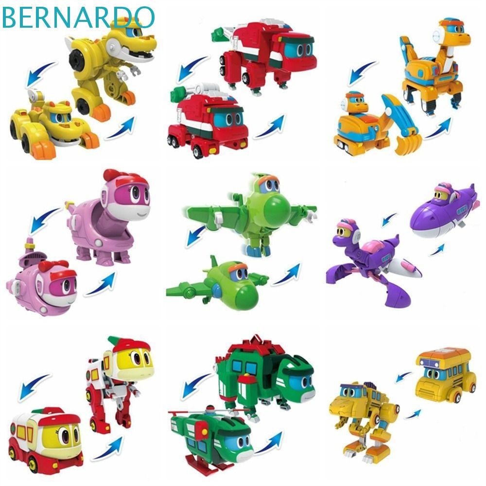 BERNARDO Min 變形 Gogo,摩托艇恐龍玩具 REX 變形車,聖誕起重機恐龍可動人偶飛機 Gogo Dino | 蝦皮購物