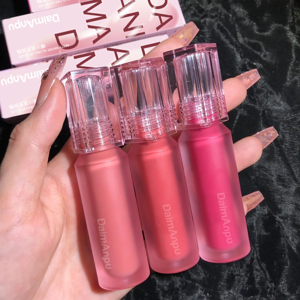High-value lip glaze watery rock candy bottle mirror water g | 蝦皮購物