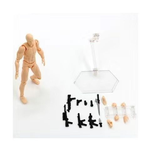 [二小姐【繪畫素描 DIY模型】SHF/2.0素體 關節可動 男女動漫畫人物手辦 人體模型 美術繪畫人偶 素體人偶 | 蝦皮購物