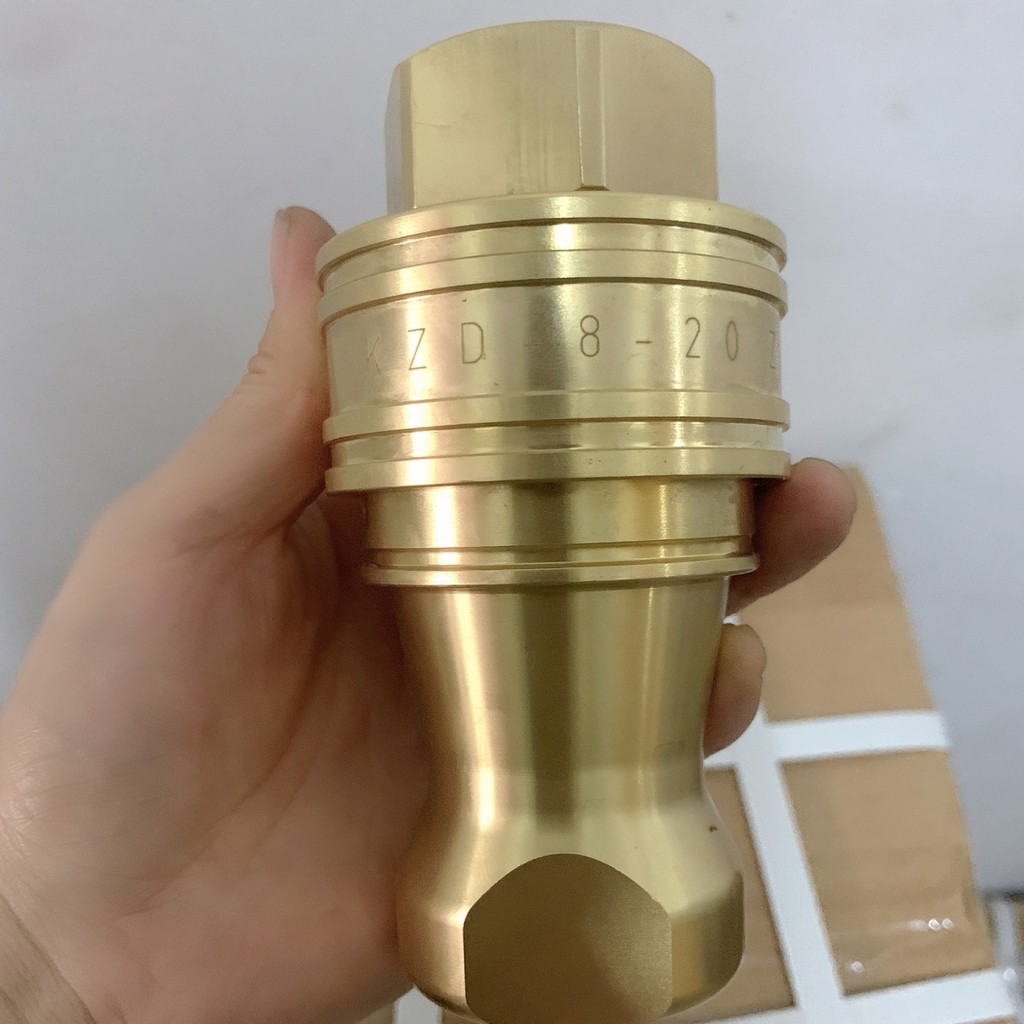 KZD 8-20 ZG1寸 黃銅快速接頭 快換接頭 YSPA | 蝦皮購物