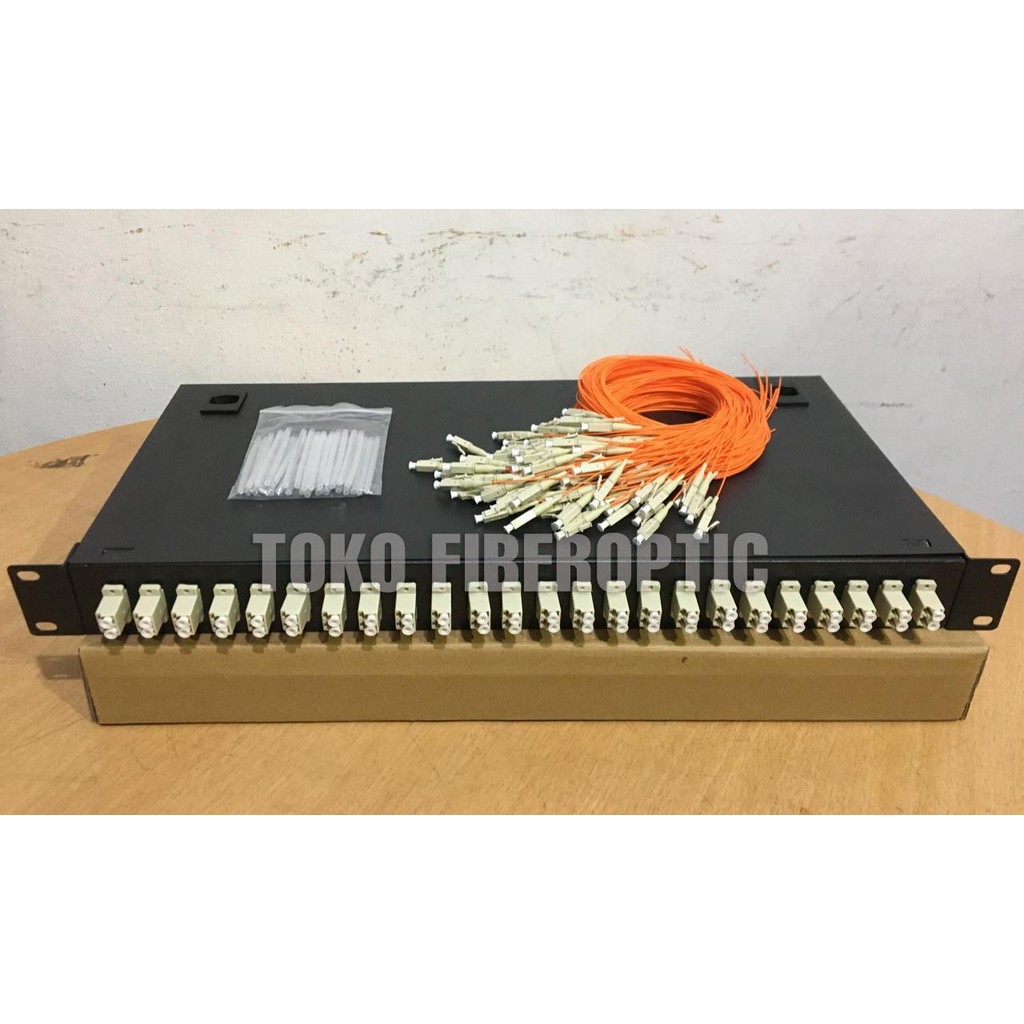 OTB 48 機架式 LC 多模 ODF 48 LC 端口完整 LC 拾音器 | 蝦皮購物