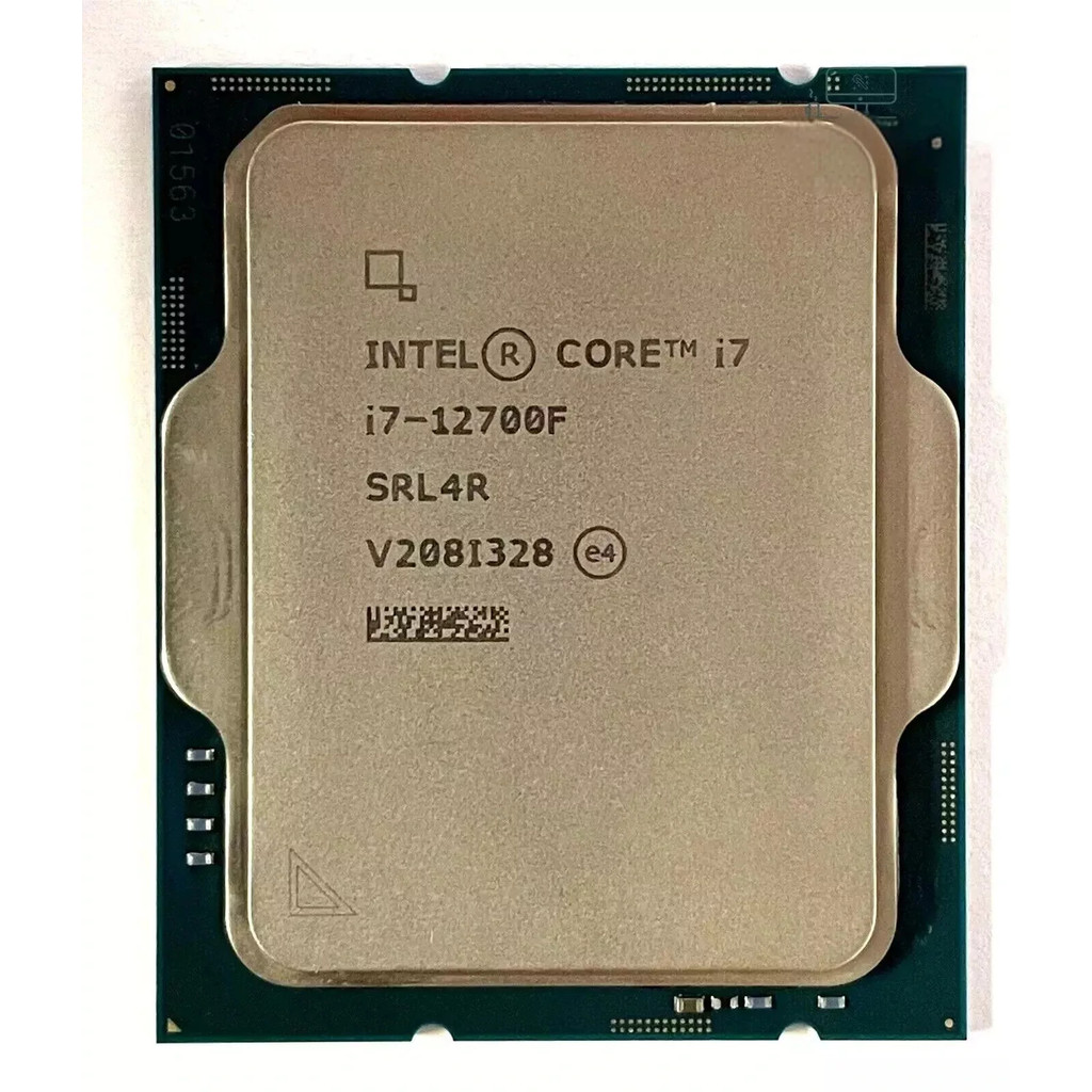 英特爾 Intel Core i7-12700F CPU 台式機處理器 - 12 核 (8P+4E) 和 20 線程 | 蝦皮購物