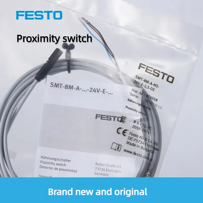 Festo 磁力接近開關 SMT-8M-A-NS-24V-E-2,5-OE 574338 574335 610452(新 | 蝦皮購物