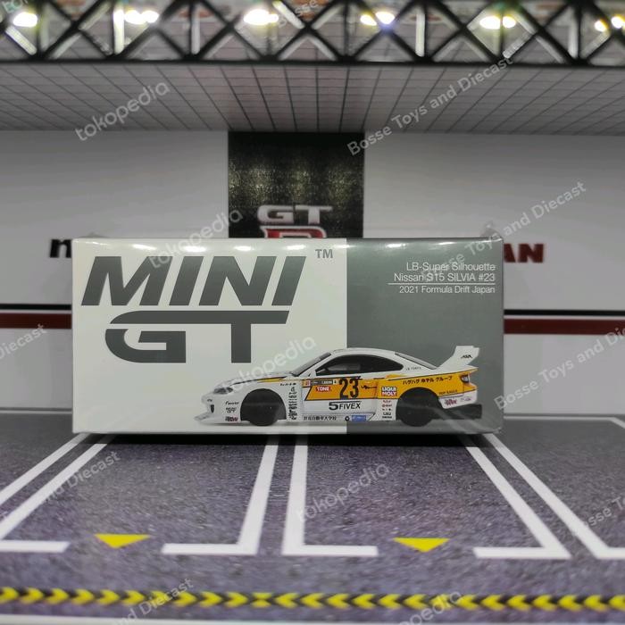 NISSAN Mini GT 434 LB 超級剪影日產 Silvia S15 23 漂移配方 | 蝦皮購物