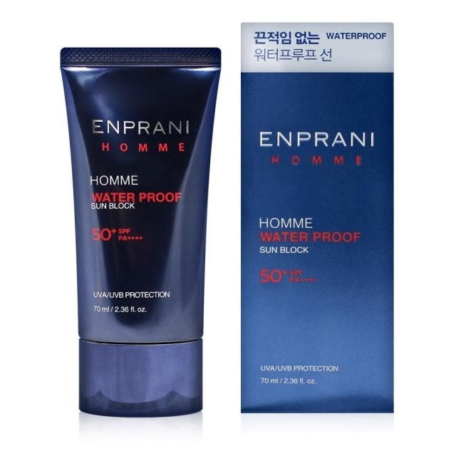 Enprani Homme 防曬霜 70ml (SPF50+) x2pack(韓國發貨) | 蝦皮購物