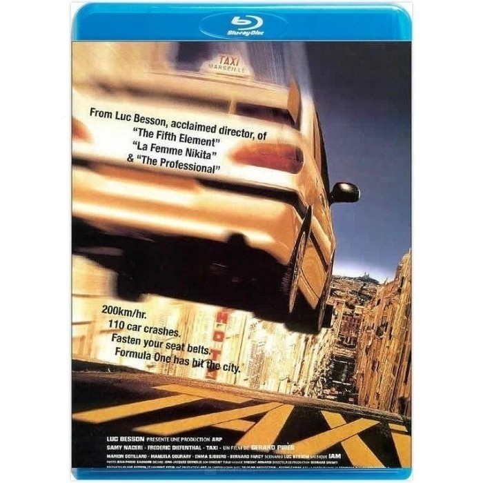 [藍光電影]終極殺陣1 計程車1 的士速遞1 Taxi 1（1998） 藍光收藏版 帶國語 | 蝦皮購物