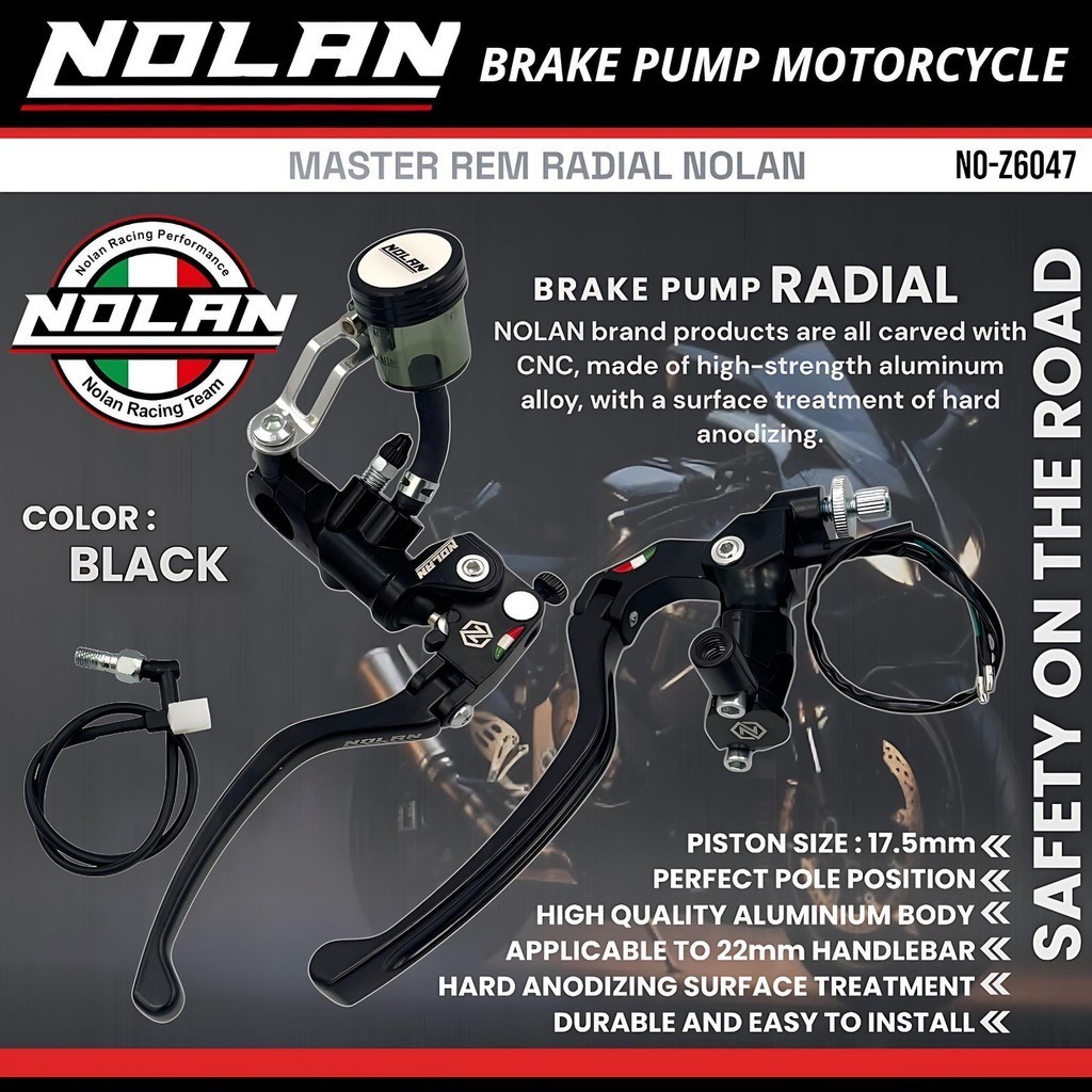 BM Master Brake Set NOLAN 徑向型號 KTC 開關剎車 NOLAN Set 1 通用管 | 蝦皮購物