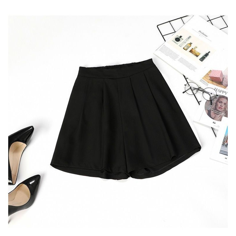 S-7XL 大尺碼短褲 夏季胖MM超大碼高腰顯瘦短褲女加肥加大寬鬆闊腿a字休閒短褲 | 蝦皮購物