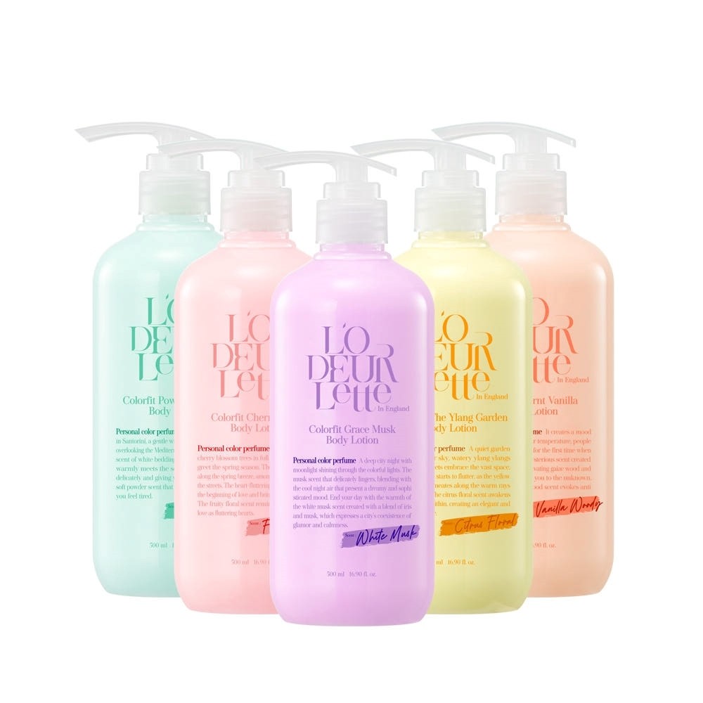 LoDeurLette in England Color fit Body Lotion 500ml 潤膚露 | 蝦皮購物