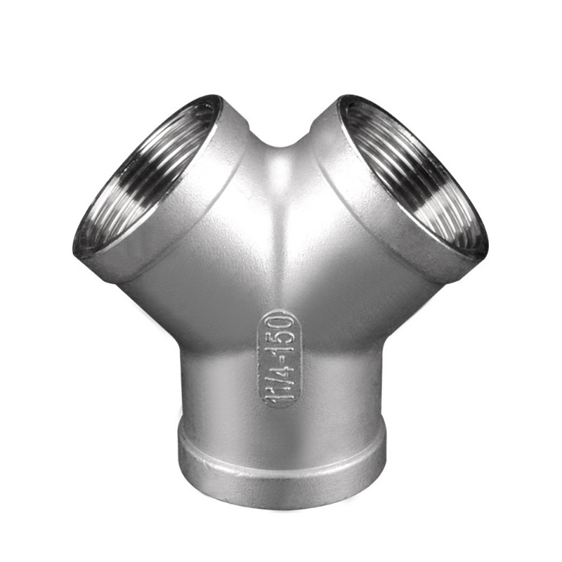 【XJK】304不鏽鋼Y型三通內外絲接頭熱水器進水管燃氣配件厚 | 蝦皮購物