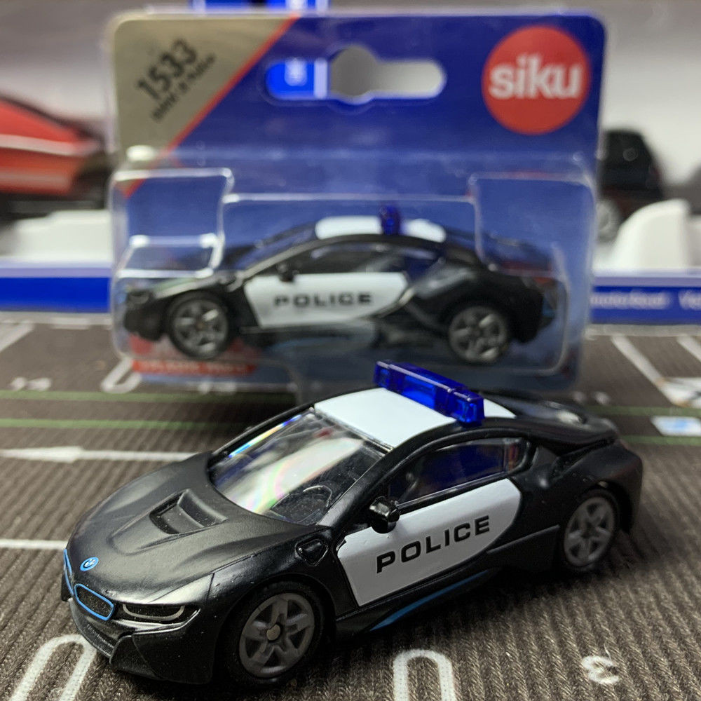 德國仕高SIKU合金車1533寶馬i8警車模型玩具兒童風火輪盒裝禮物絕版模型 | 蝦皮購物