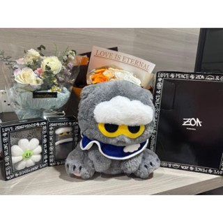 韓國流行音樂偶像 G-DRAGON ZO&FRIENDS 毛絨 ZOA 灰貓玩偶 GD | 蝦皮購物